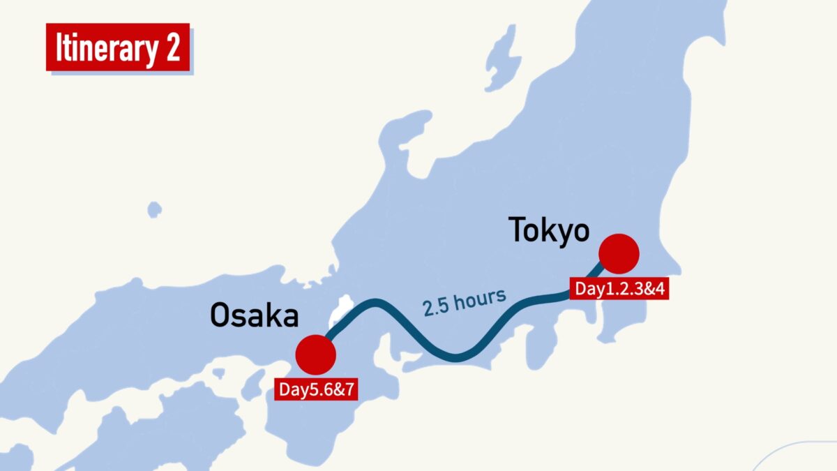 Japan Itinerary 7×7: 7 Days, 7 Routes, 1 Unforgettable Trip | JapanFlo